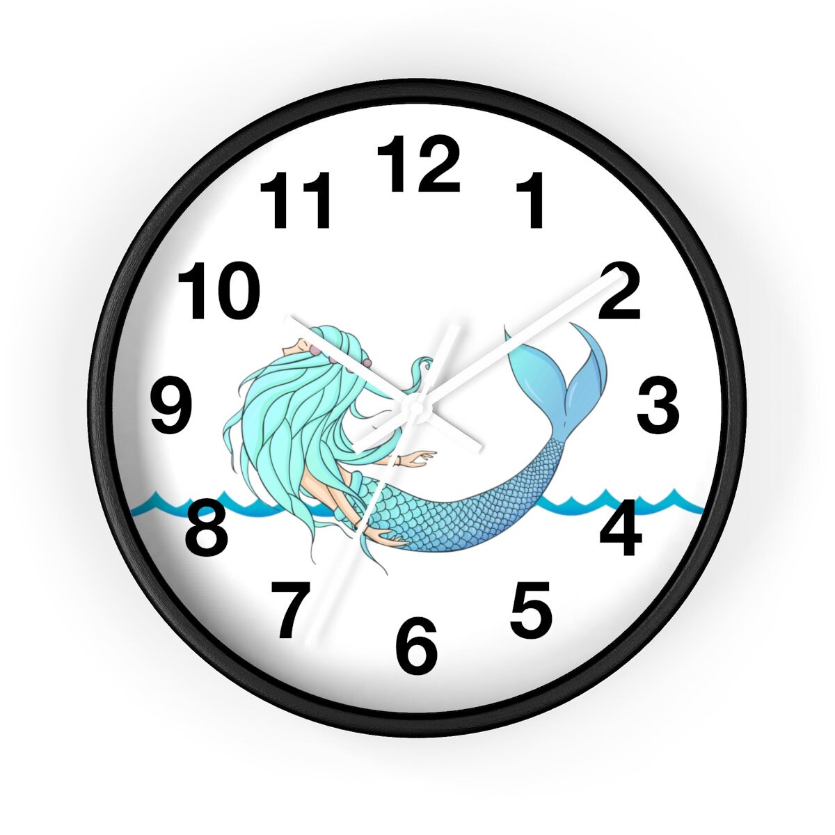 Sea Gypsy Mermaid Wall Clock Mermaid Clock Unique Mermaid - Etsy