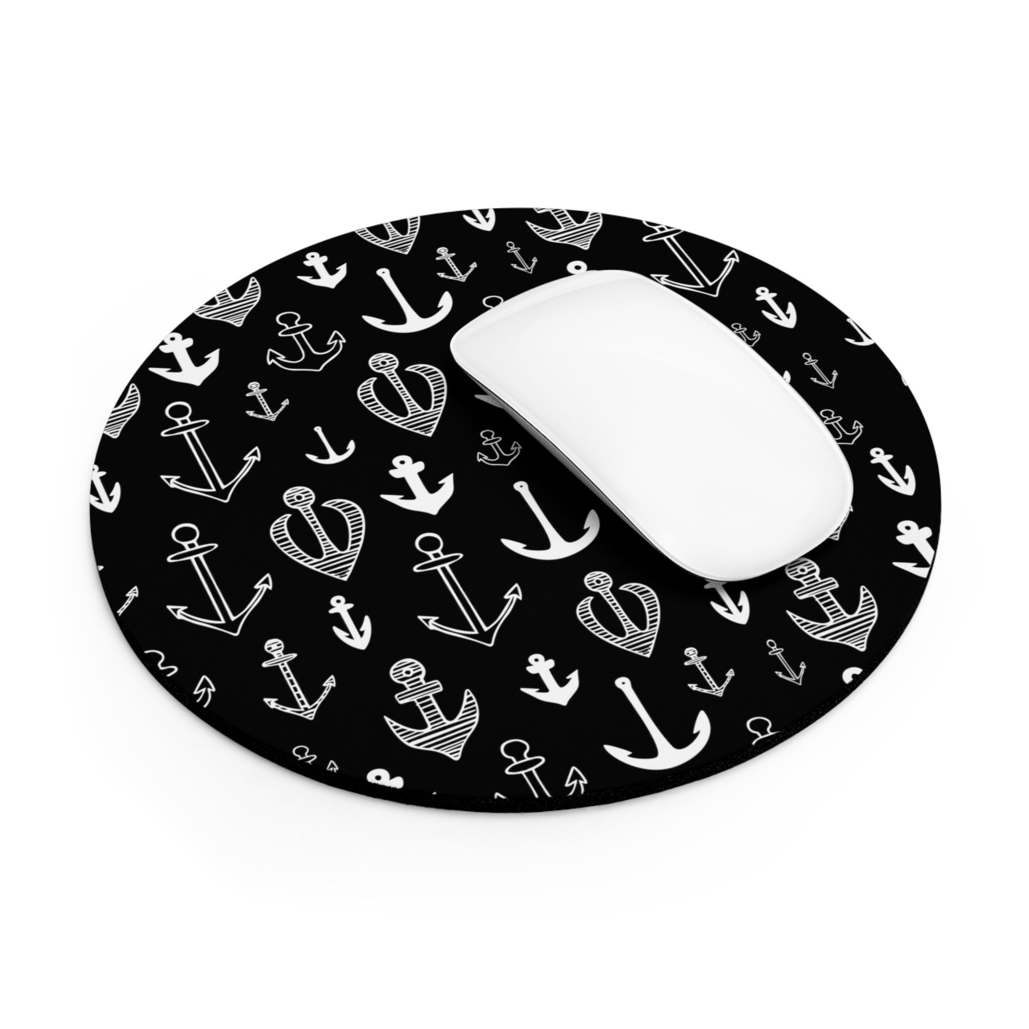 Anchor Mouse Pad Ocean Themed Mouse Pad Nautical Office Gifts Anchor ...