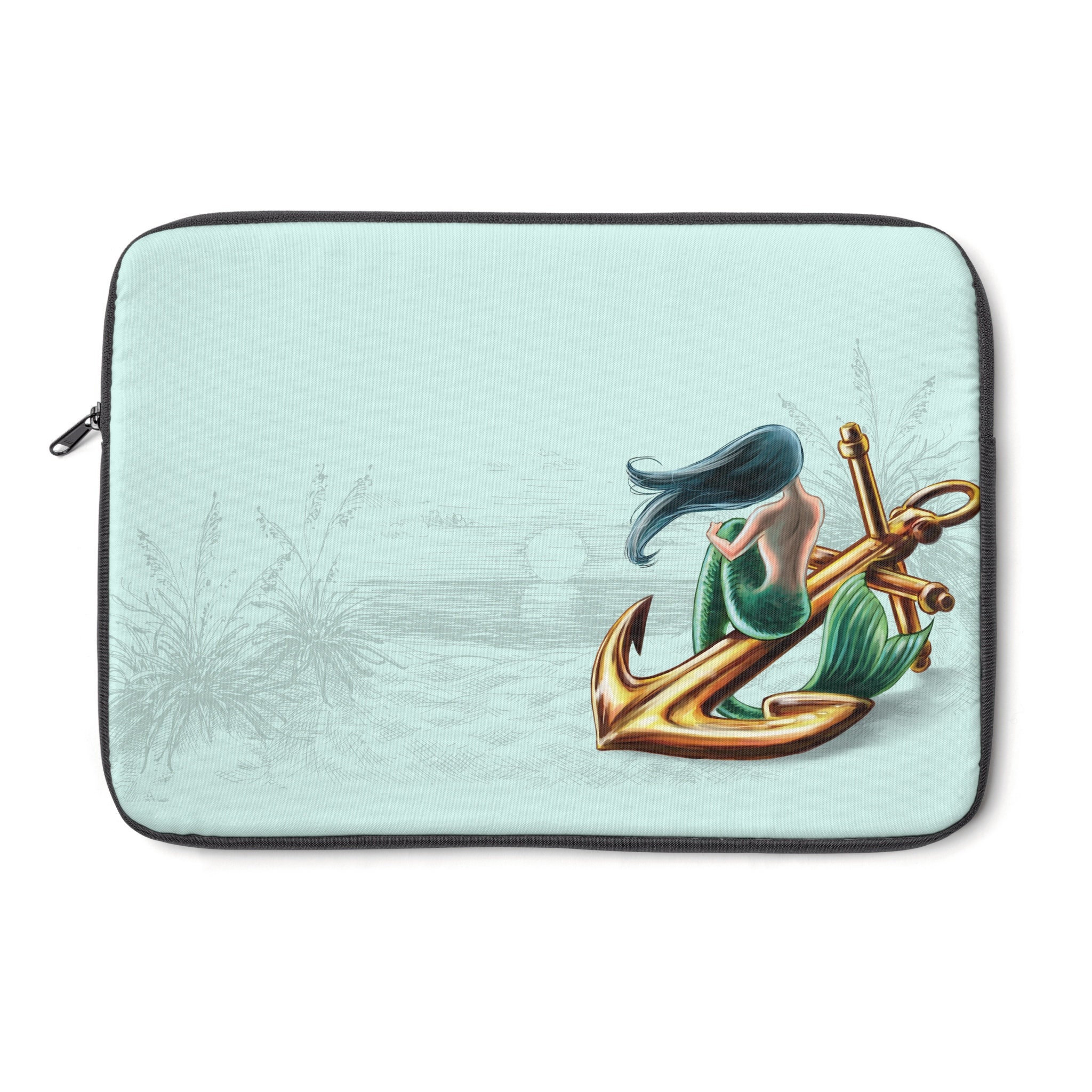 Mermaid Laptop Sleeve Mermaid Computer Bag Personalized Mermaid Laptop ...