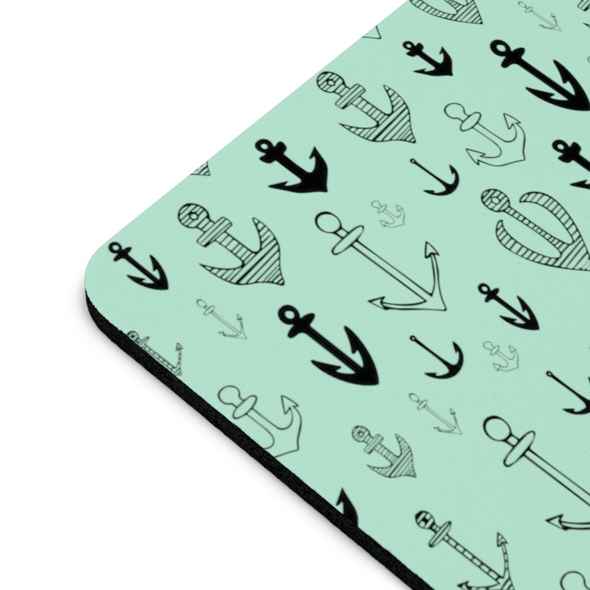 Anchor Mouse Pad Ocean Themed Mouse Pad Nautical Office Gifts Anchor ...