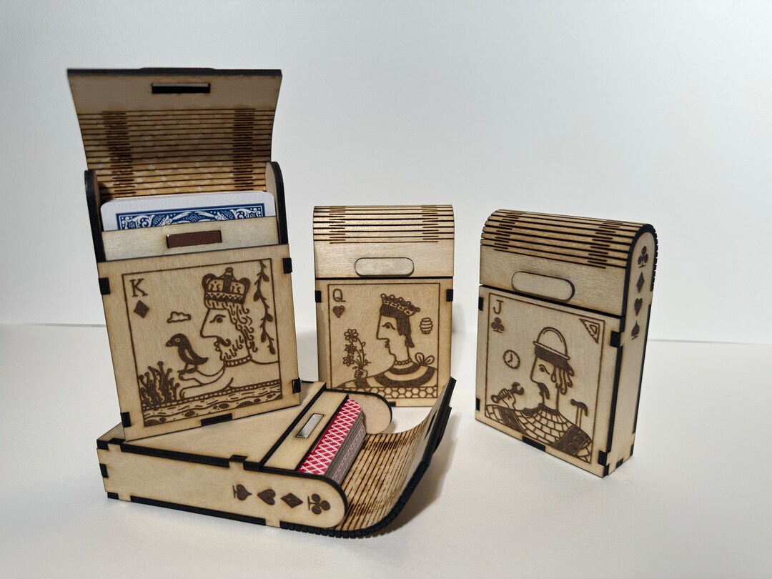 Wacky Folding Playing Card Box Customizable Playing Card - Etsy