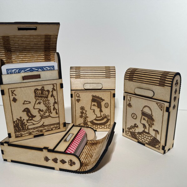 Wooden Black Jack Box - Etsy