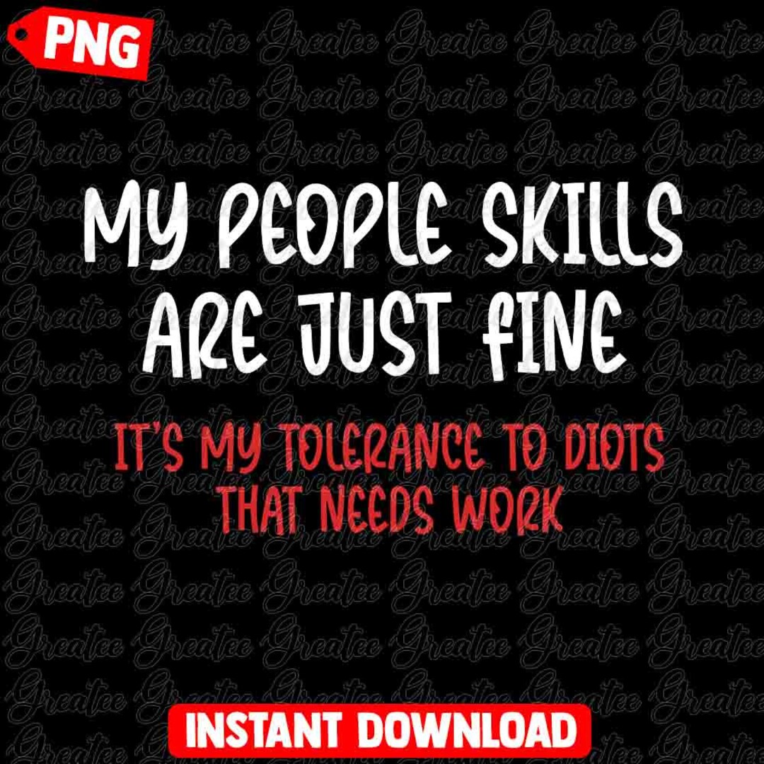 Funny Png, Attitude PNG, Introvert PNG, Sassy Png Digital Download ...
