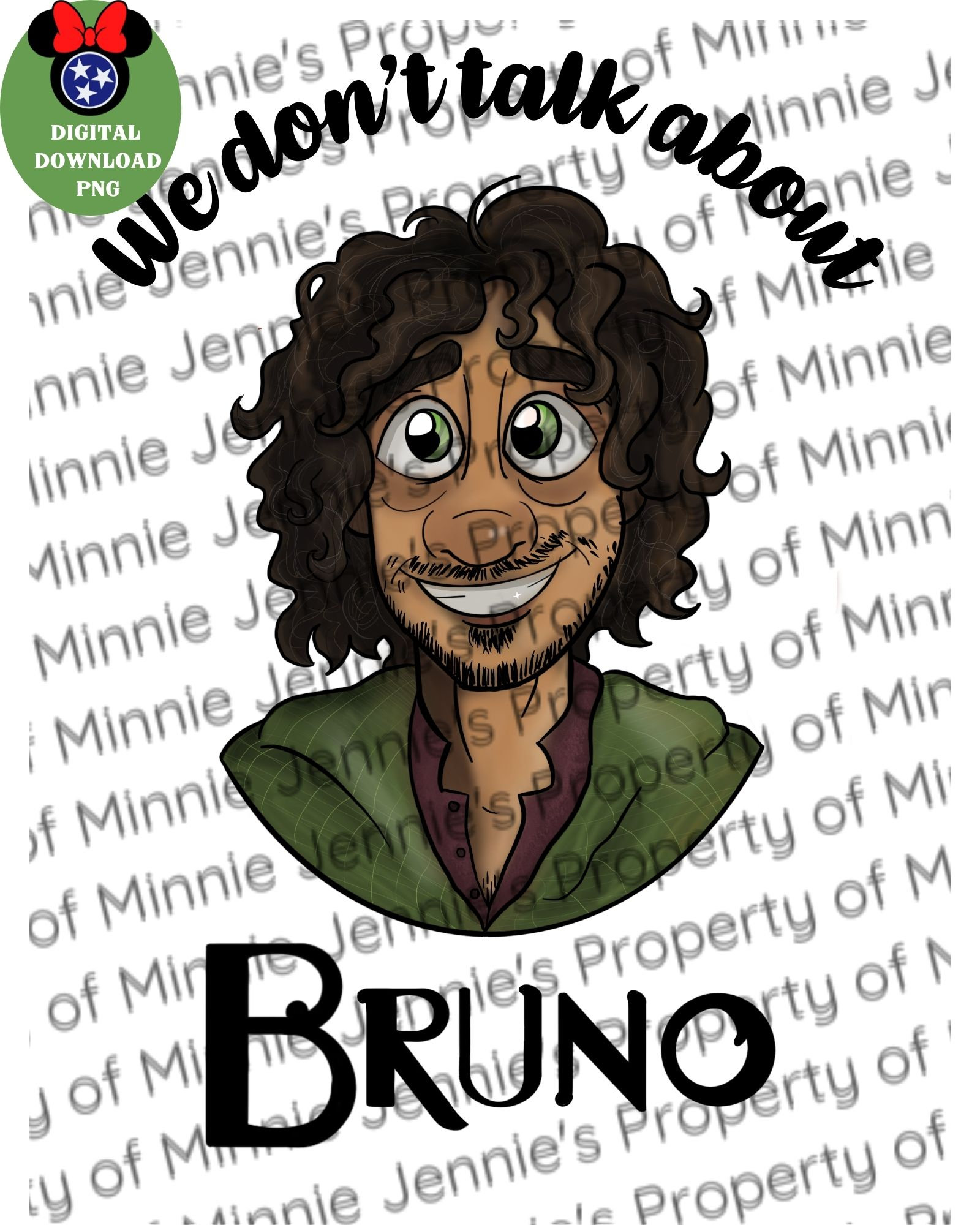 Encanto PNG We Don't Talk About Bruno Madrigal Family - Etsy