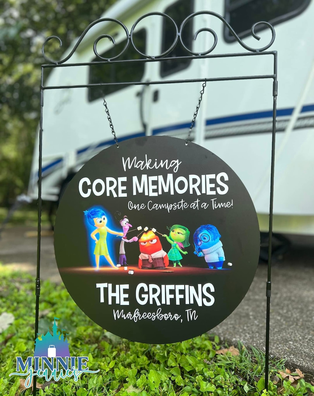 Pixar Inside Out PERSONALIZED 14" Sign Fort Wilderness Resort ...