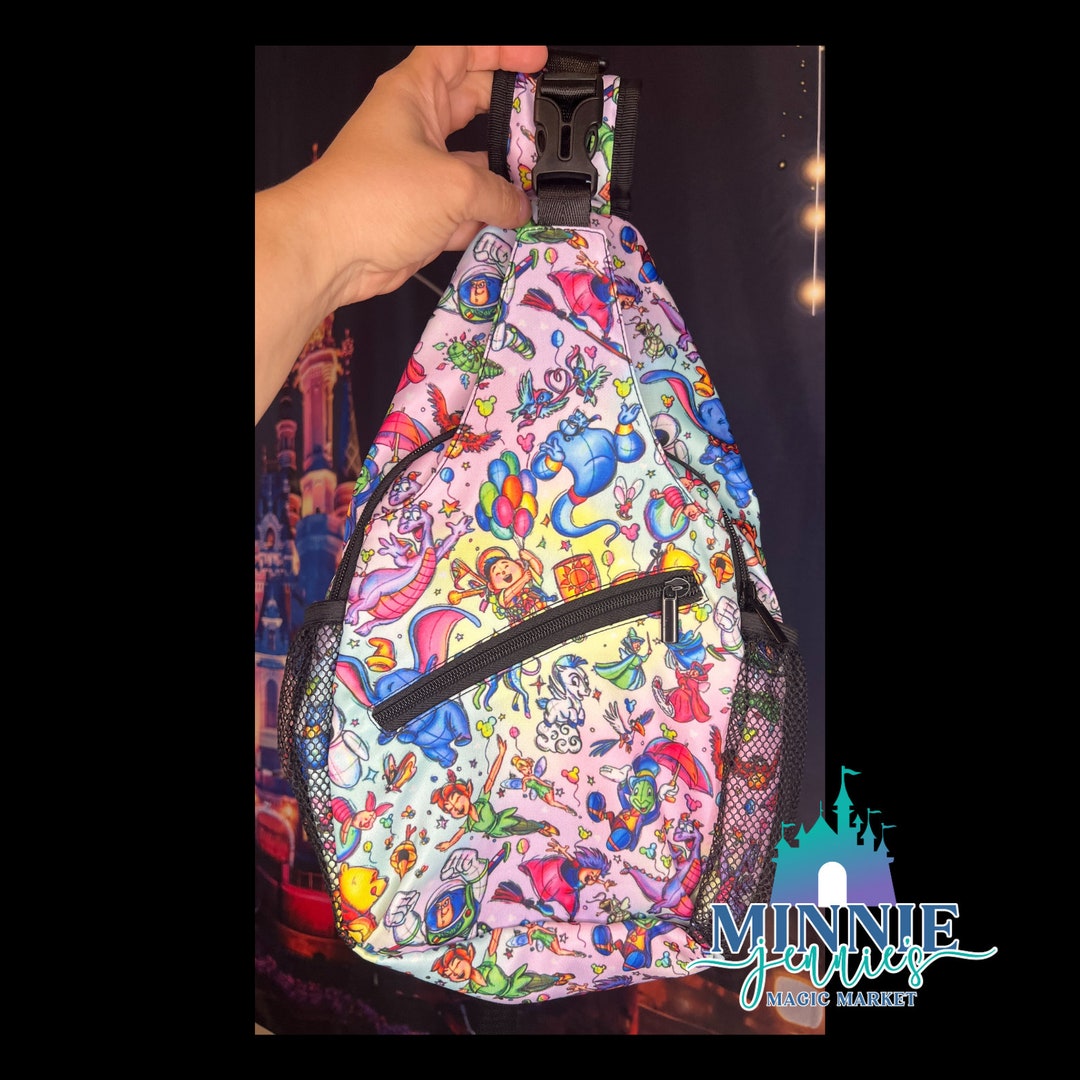 Disney You Can Fly ~ Flying Friends Sling - Disney World Trip Bag Sling ...