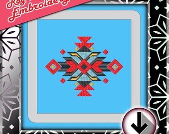 Tribal Sun Embroidery, Machine Embroidery Download, Digital File "only ...