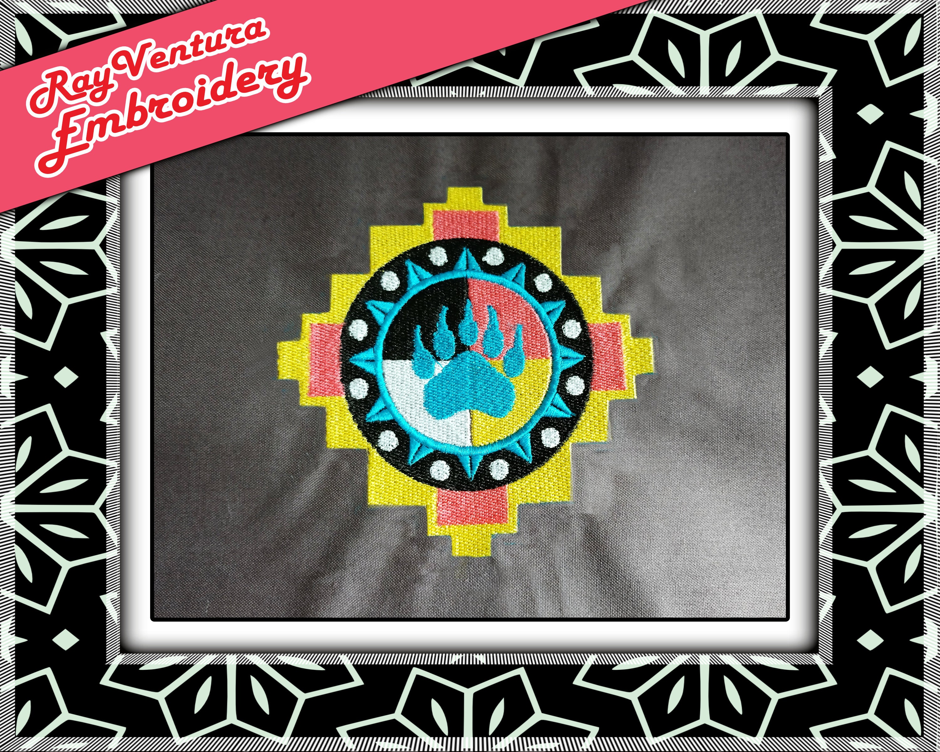 Indigenous Embroidery Download, Machine Embroidery Download, Digital ...