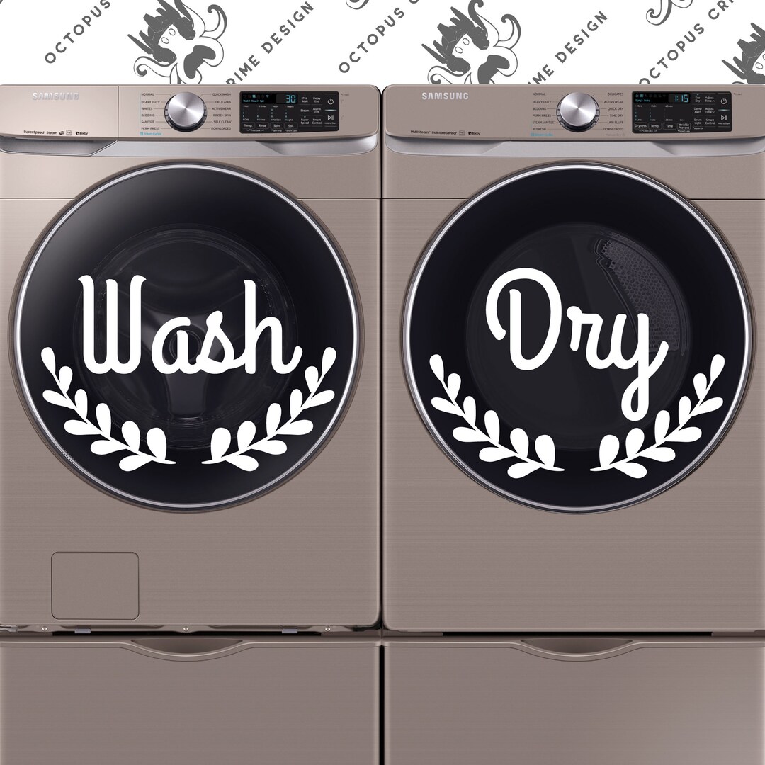 Wash & Dry SVG PNG AI Digital File - Etsy
