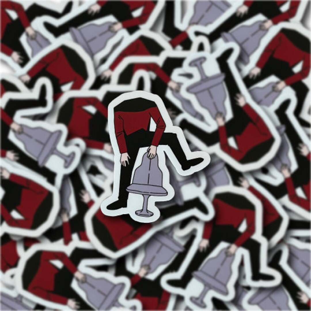 Riker Maneuver Sticker - Etsy