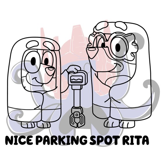 Bumper Stickers Nice Parking Spot Rita Premium Vinyl bumper sticker ...
