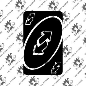 Reverse Card SVG PNG AI Digital File - Etsy Australia