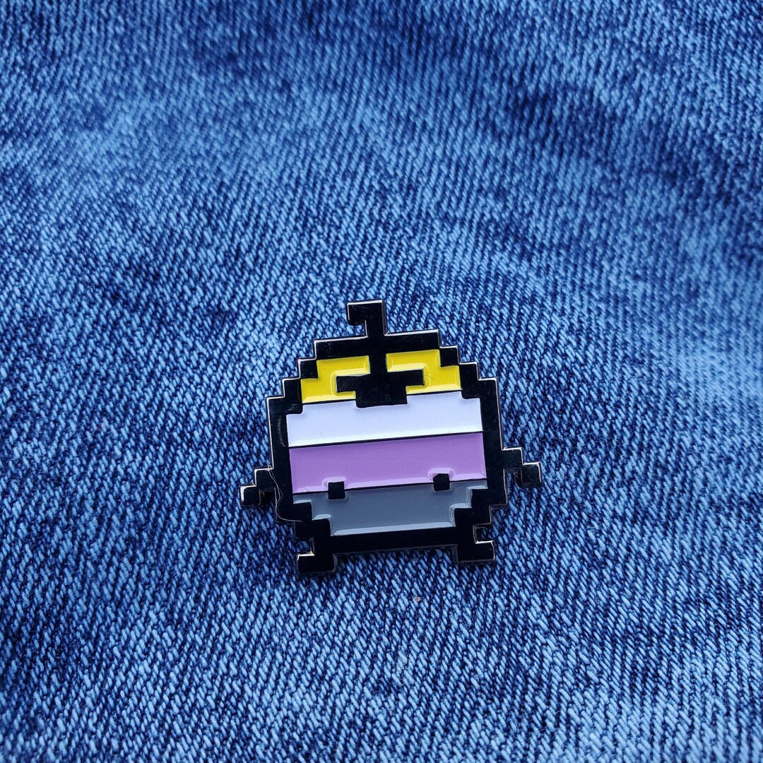 Junimo Nonbinary Pride Soft Enamel Pin - Etsy