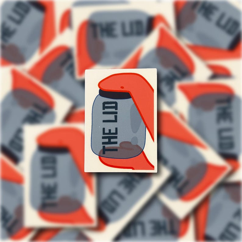 The Lid Vinyl Sticker - Etsy