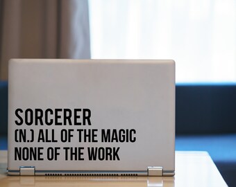 Sorcerer Decal - Etsy