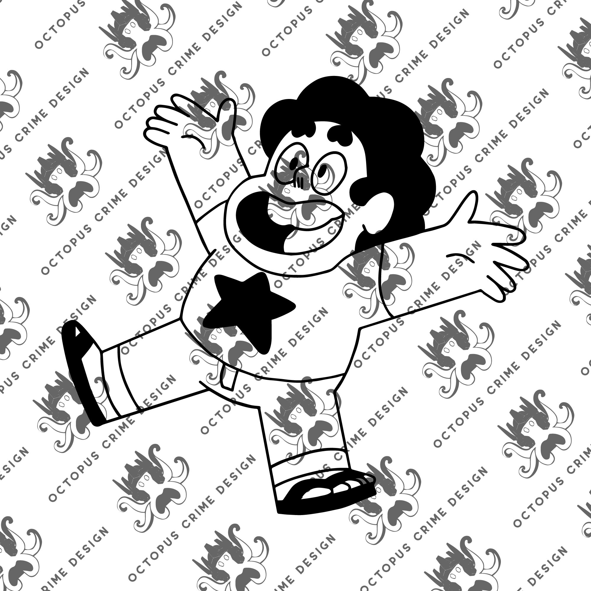 Steven Universe SVG PNG AI Digital File - Etsy Canada