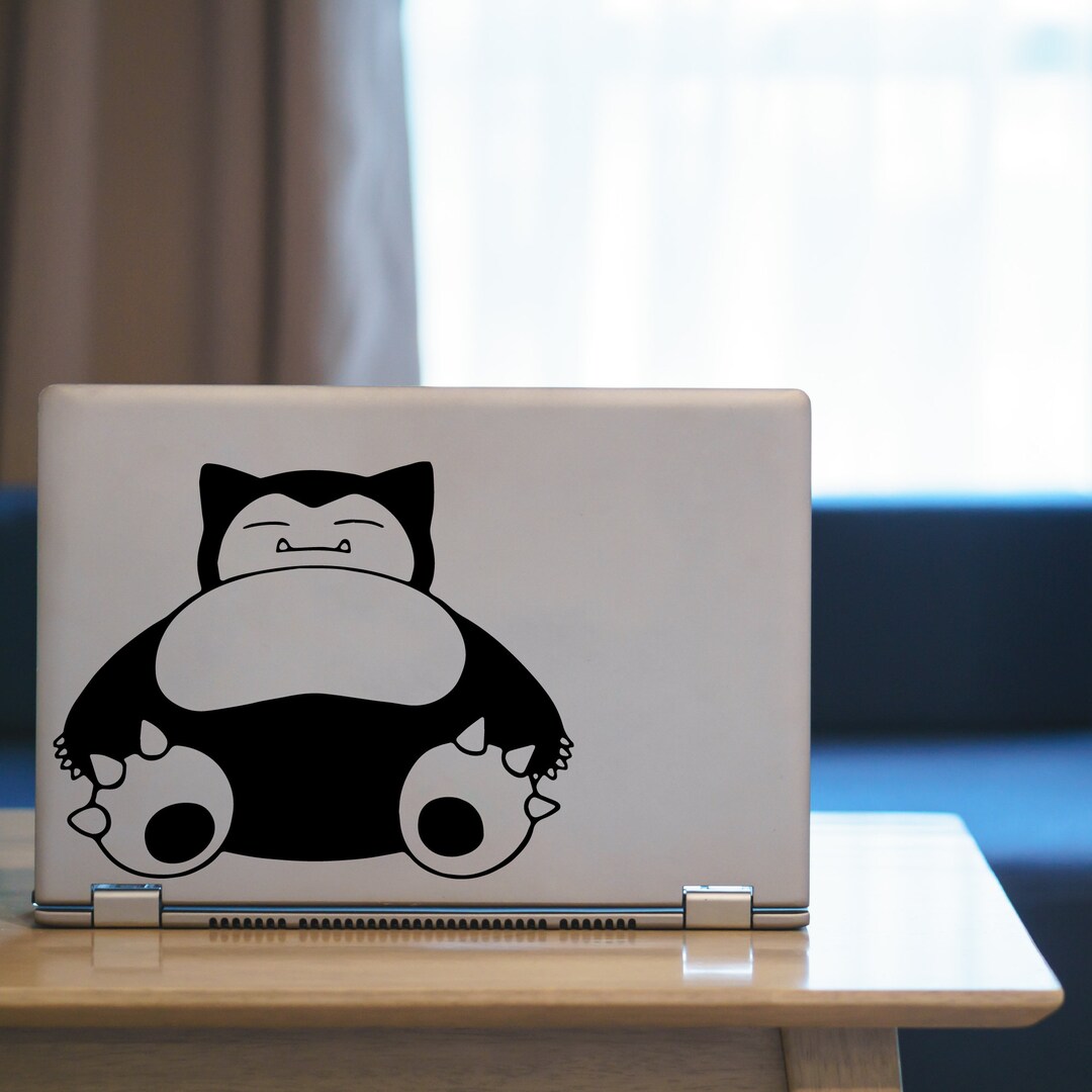 Snorlax Vinyl Decal - Etsy