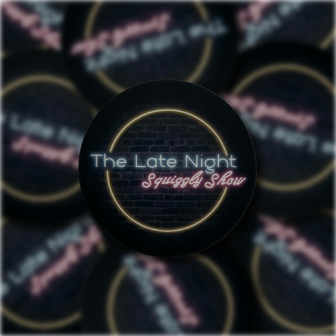 The Late Night Squiggly Show Sticker - Etsy