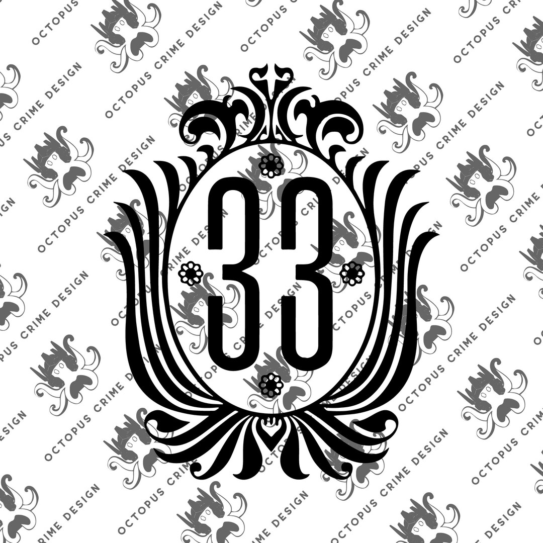Club 33 SVG PNG AI Digital File - Etsy