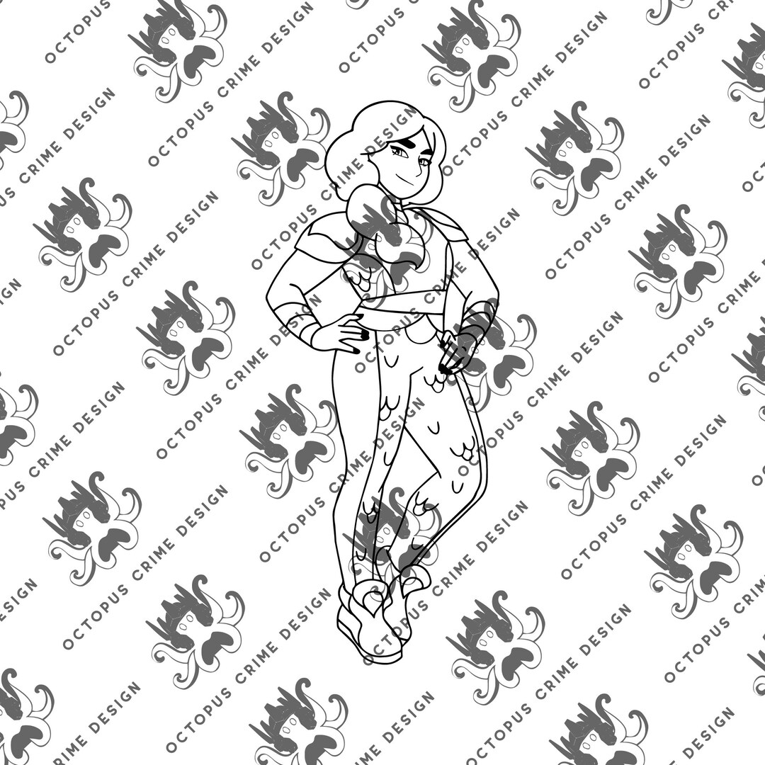 Mermista She-ra SVG PNG AI Digital File - Etsy