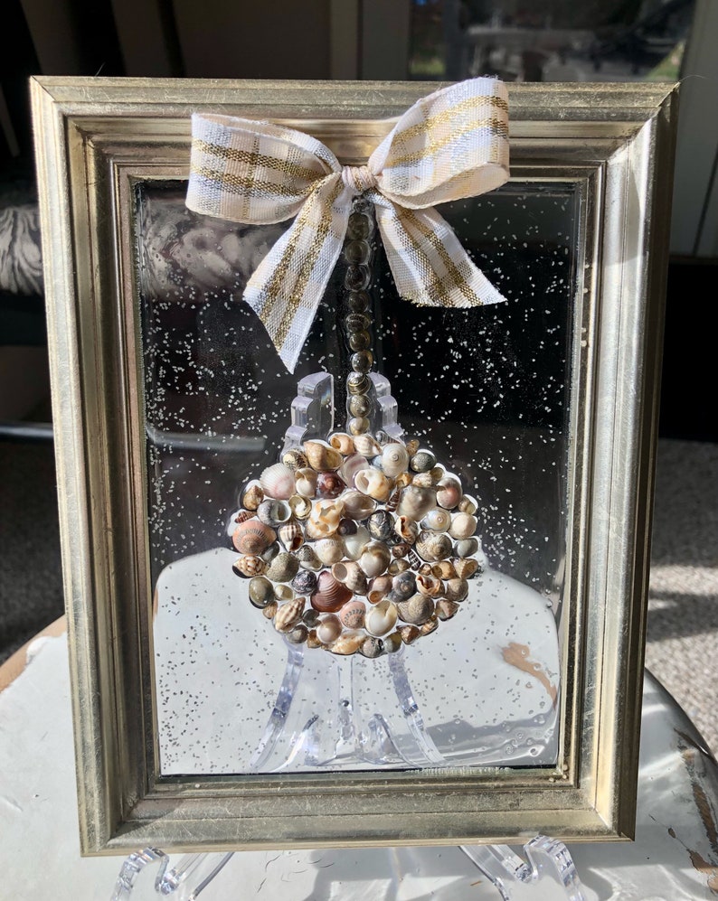 Gold Cape Cod Mosaic Seashell Ornament - Etsy