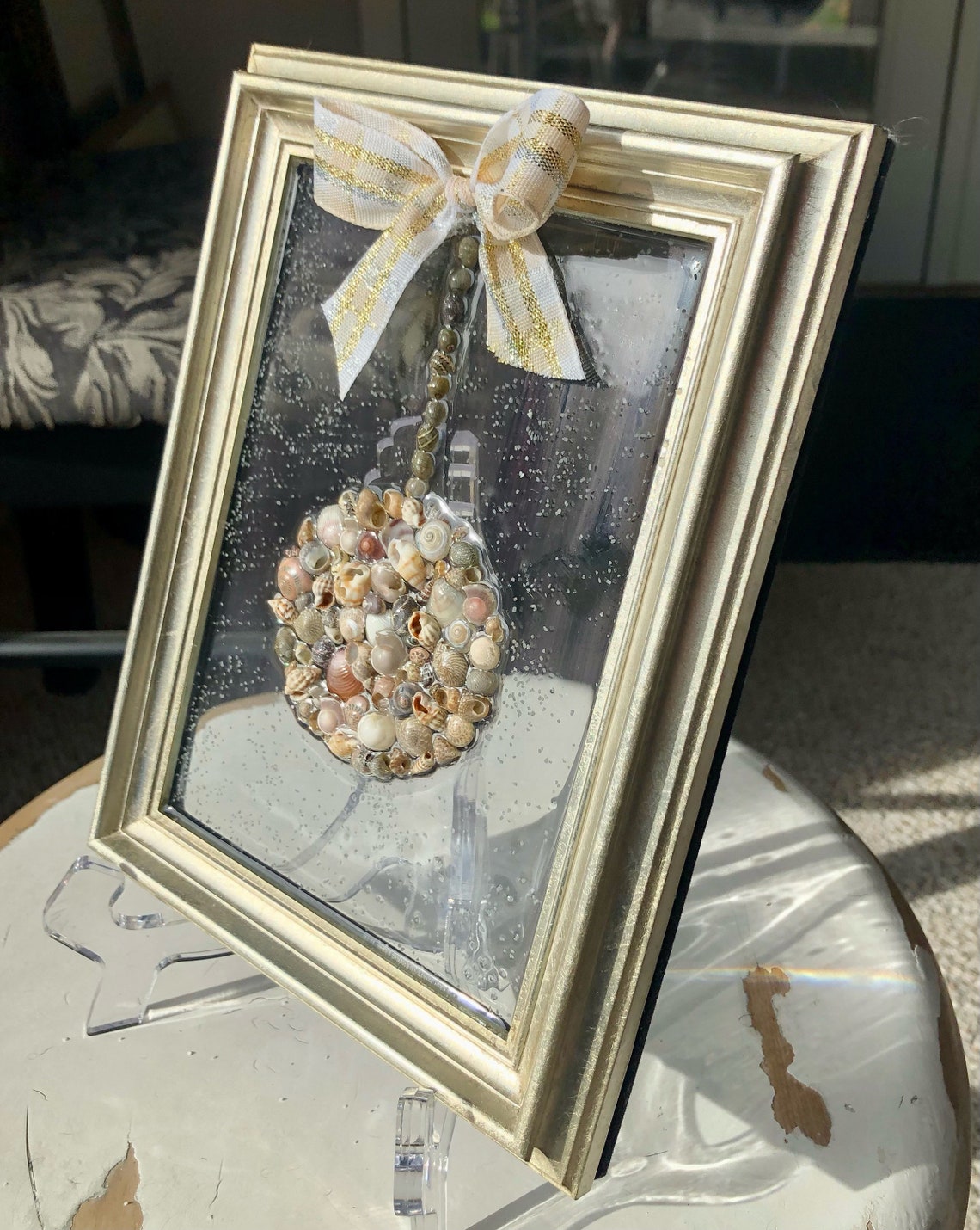 Gold Cape Cod Mosaic Seashell Ornament - Etsy