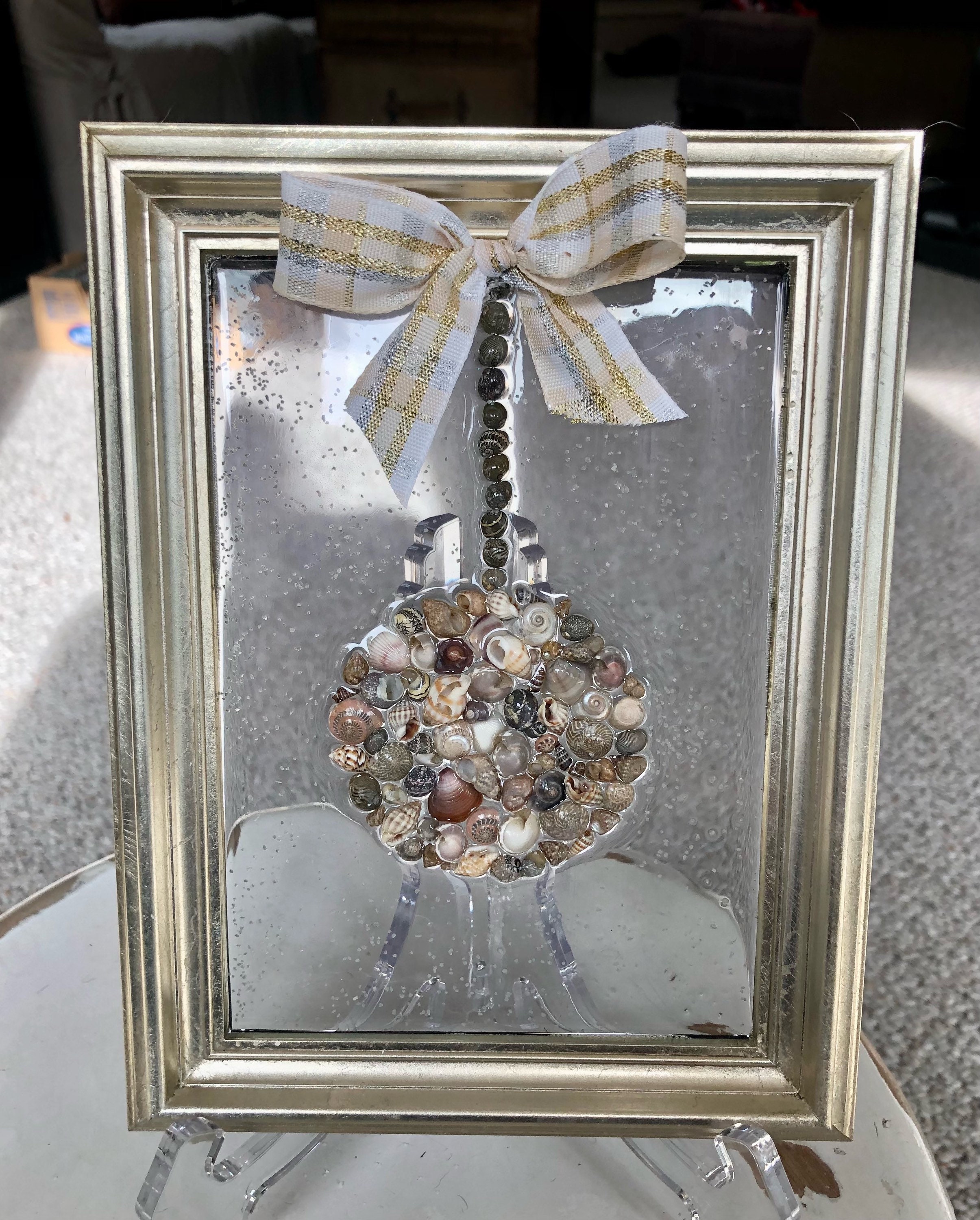 Gold Cape Cod Mosaic Seashell Ornament - Etsy