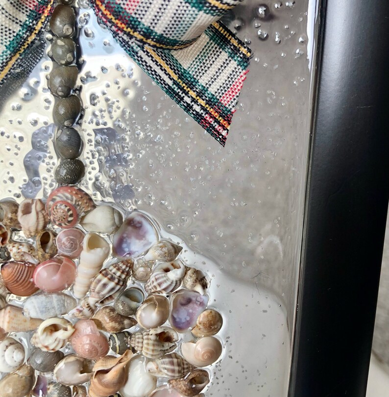 Black Cape Cod Mosaic Seashell Ornament - Etsy