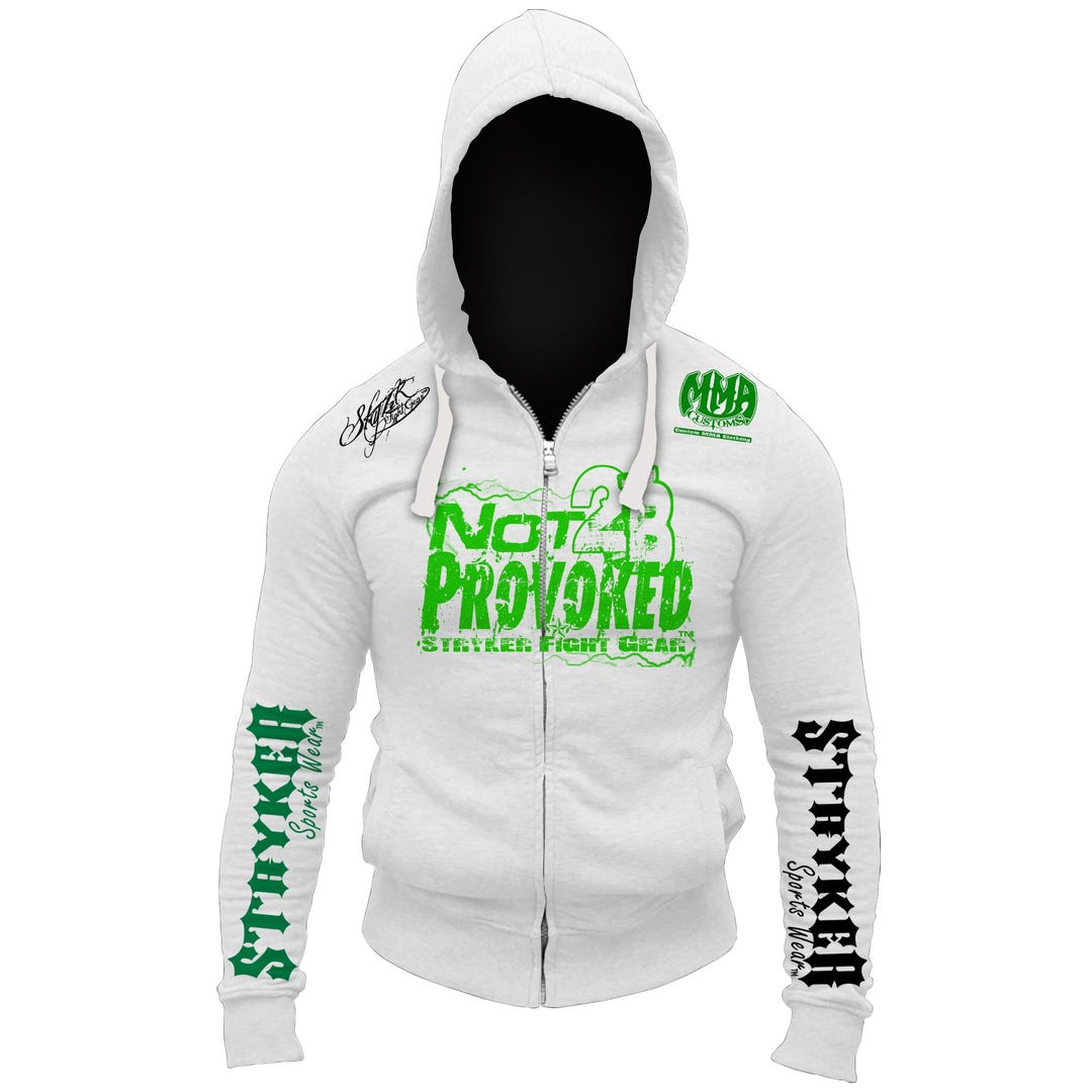 Not 2B Provoked MMA Ultimate Fighting UFC Boxing Stryker Fight Gear ...