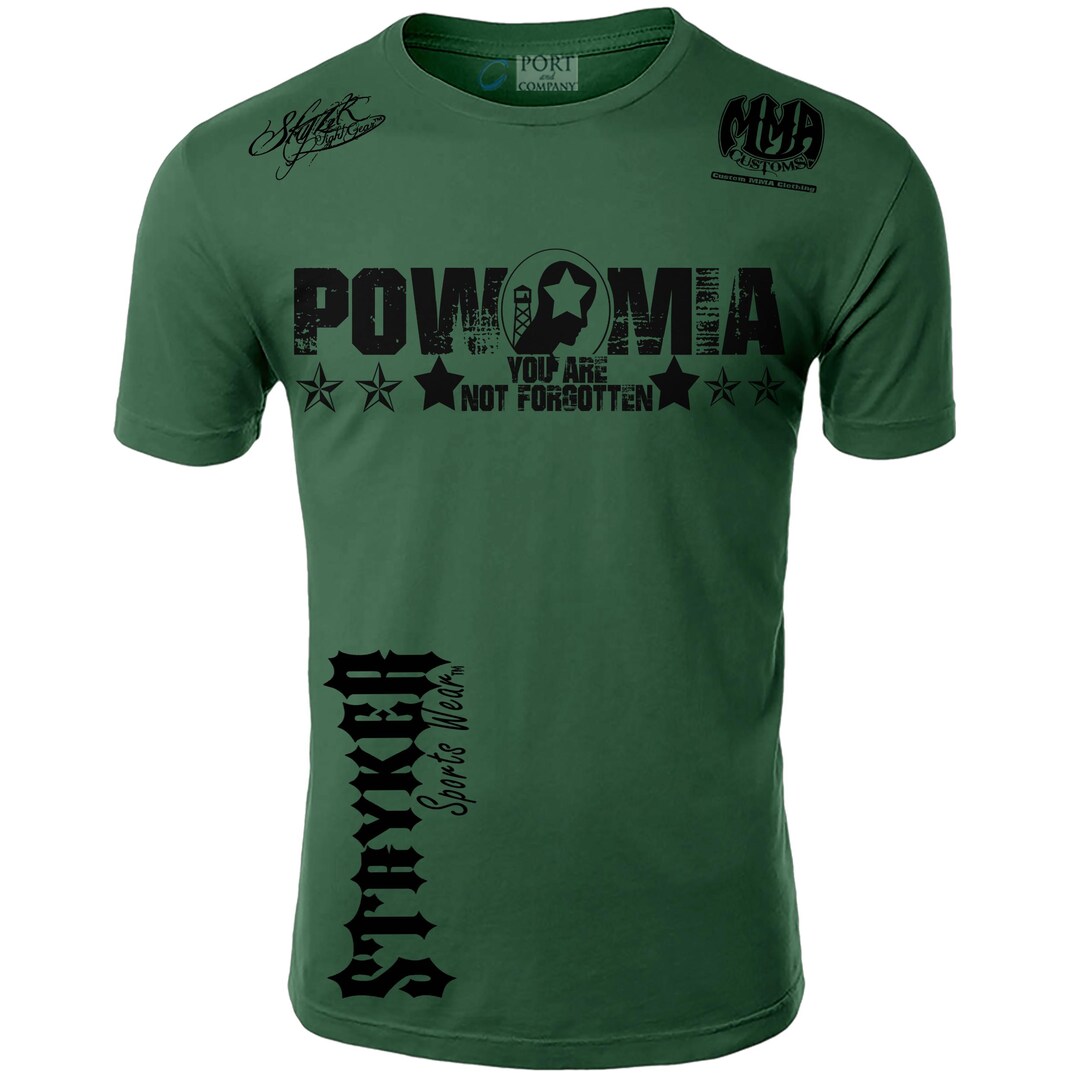 POW Mia You Are Not Forgotten Army, Navy, Marines Stryker Fight Gear ...