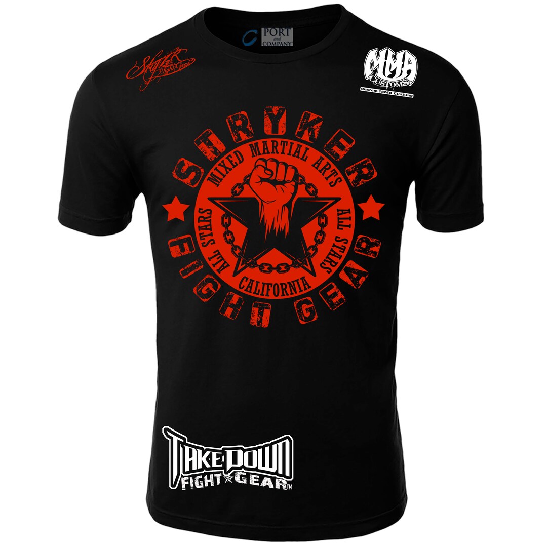 Stryker Fight Gear All Star Take Down MMA UFC Ultimate Adult Shorts ...