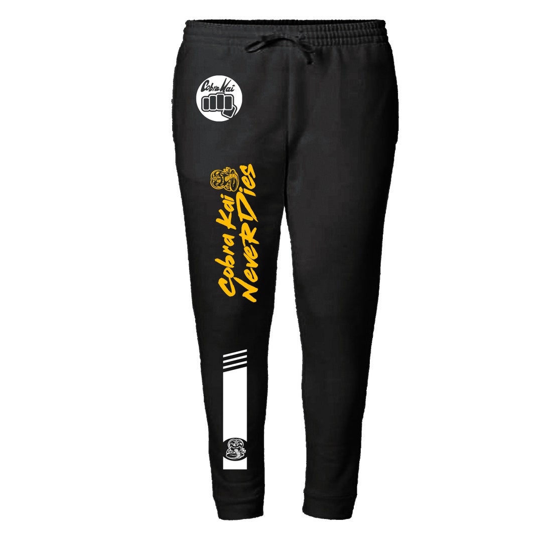 Cobra Kai Never Dies No Mercy Karate Kid Ufc Mma Adult Sweats - Etsy