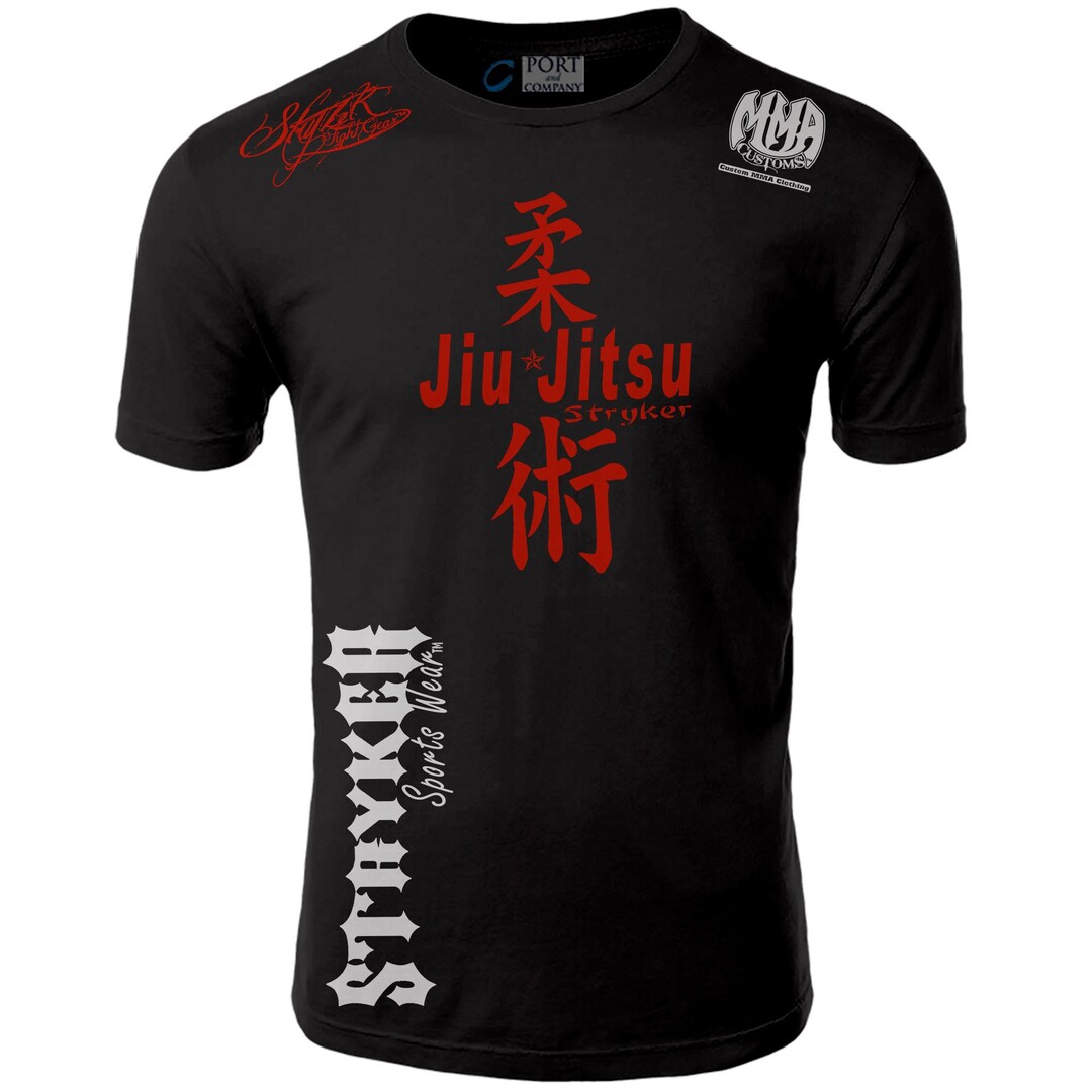 Jiu Jitsu Stryker Fight Gear Mma Uff Bjj Nhb Adult Shorts Sleeve T ...