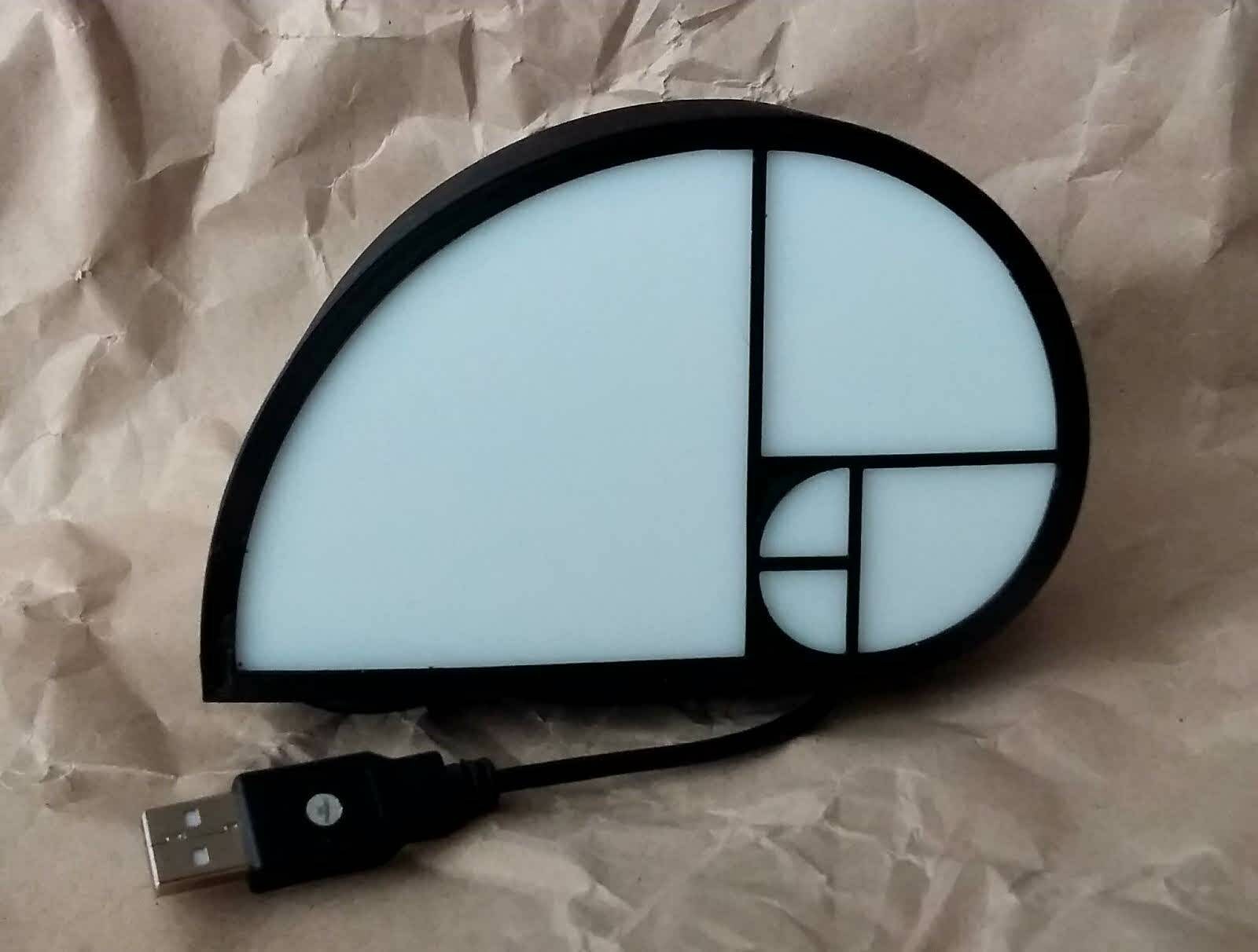 Fibonacci clock | Etsy