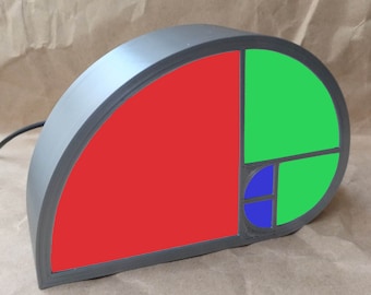 Fibonacci Clock | Etsy