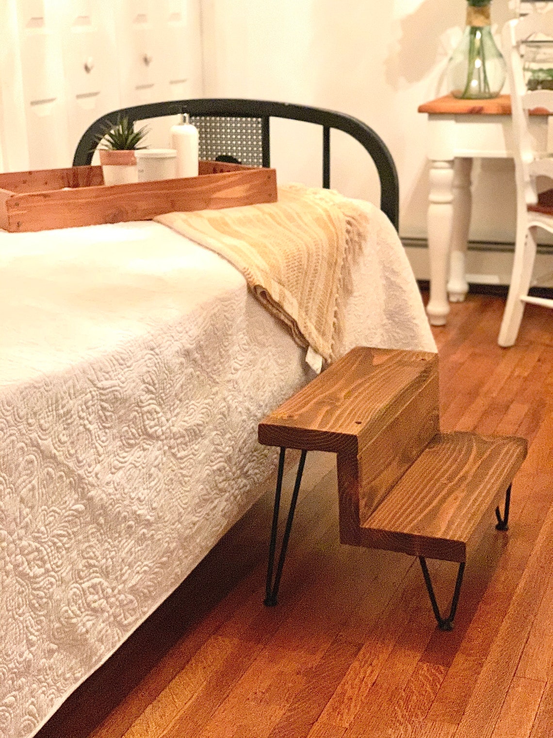 Industrial Modern Rustic Pet Step Stool Dog and Cat Steps - Etsy