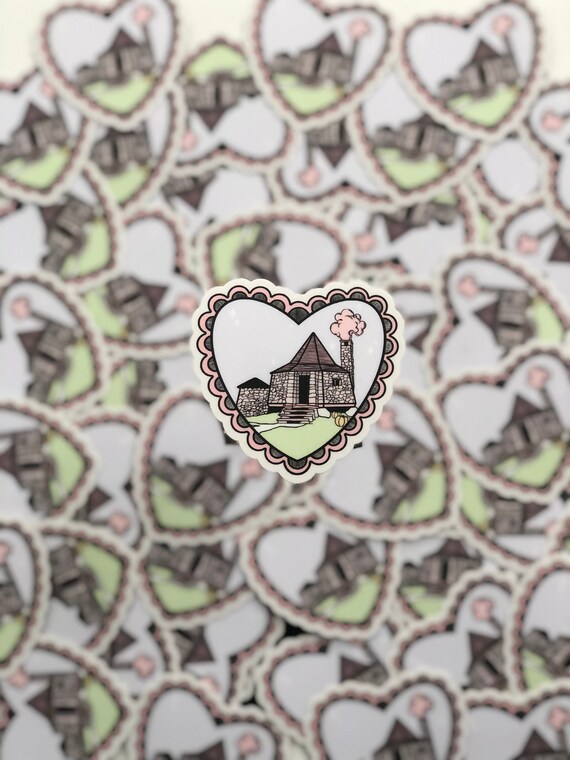 Magical Hut Sticker - Etsy