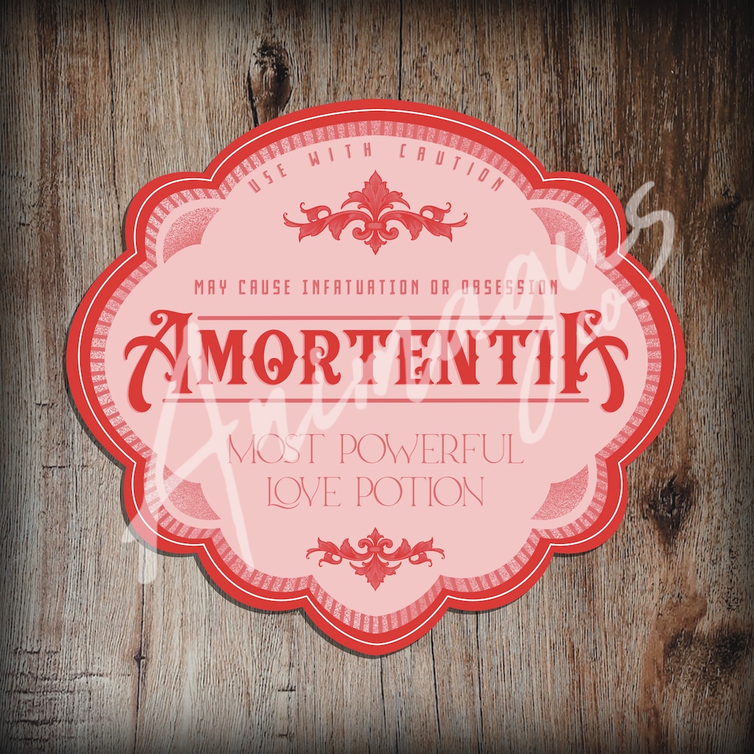 Love Potion Amortentia Sticker - Etsy