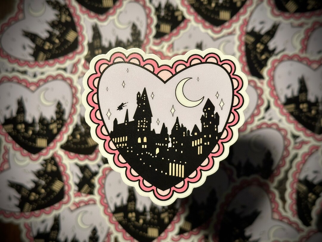 Dreamy Magical Castle Sticker - Etsy