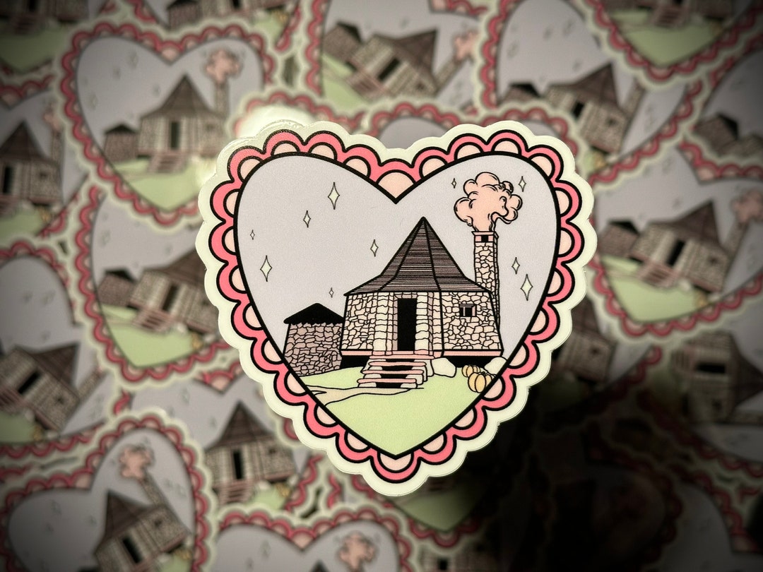 Magical Hut Sticker - Etsy