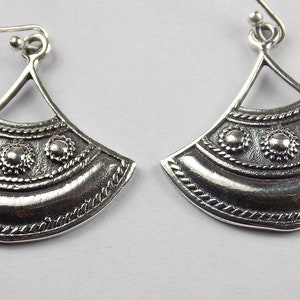 1 Pair Axe Head Shape Designs 26x27mm 925 Sterling Silver | Etsy