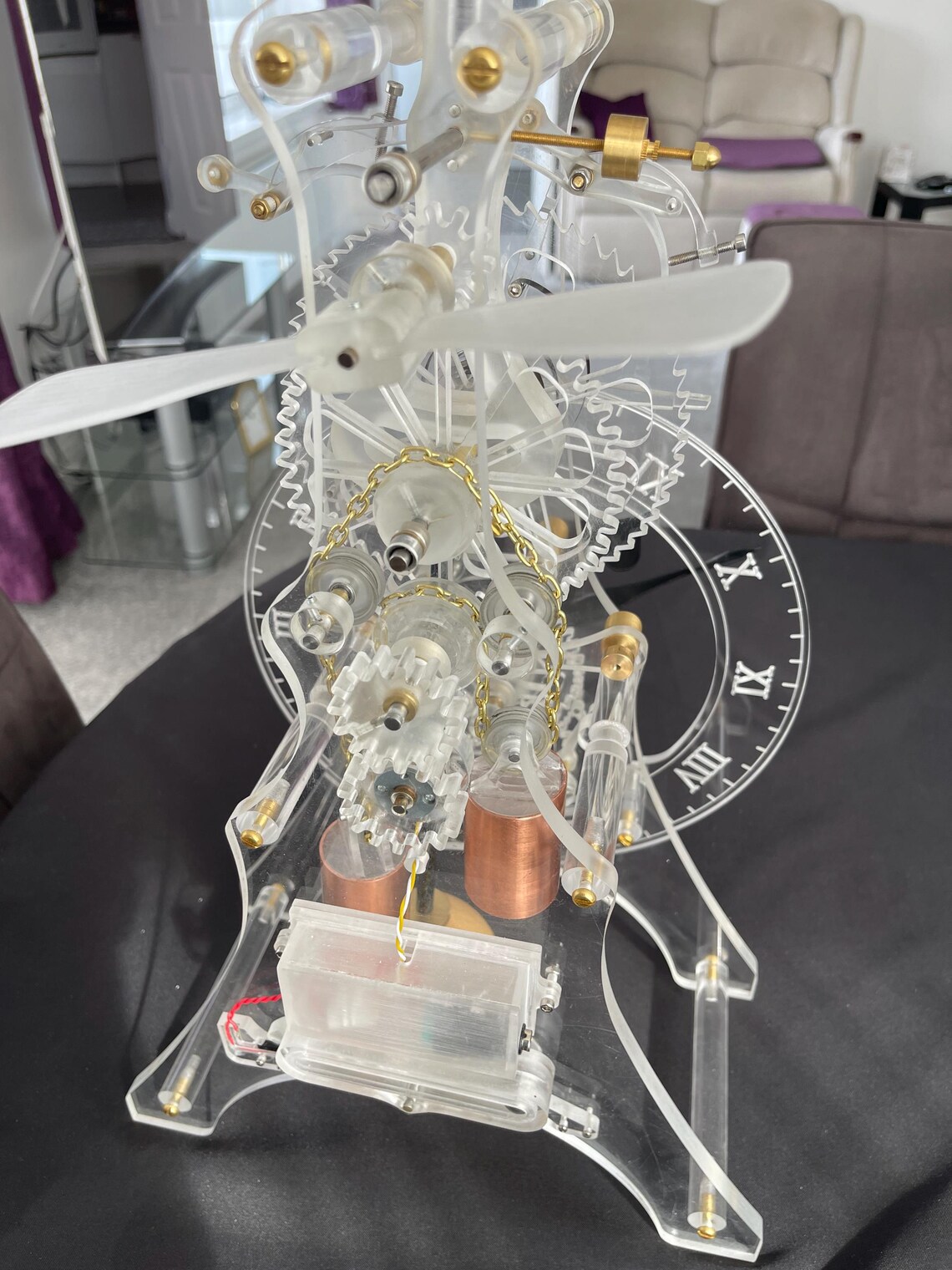 Martin Burgess Sculptural Clock DXF Files for CNC Router - Etsy