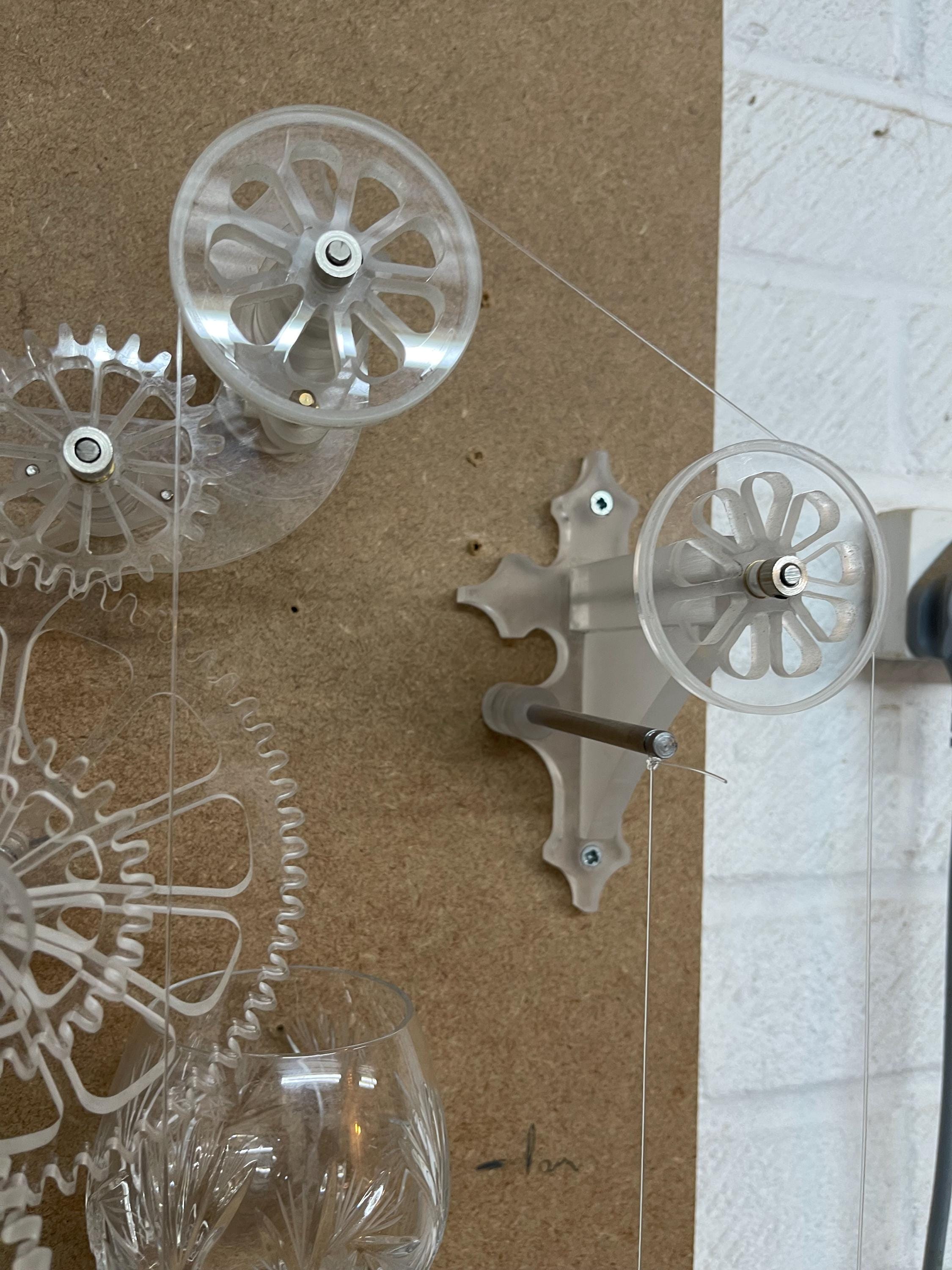 Skeleton Clock With Grasshopper Escapement Design Drawings for CNC ...