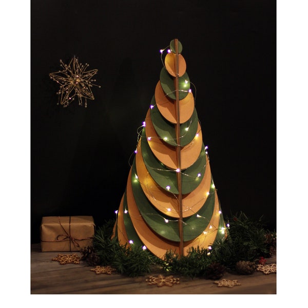 Large Wooden Christmas Tree - Etsy