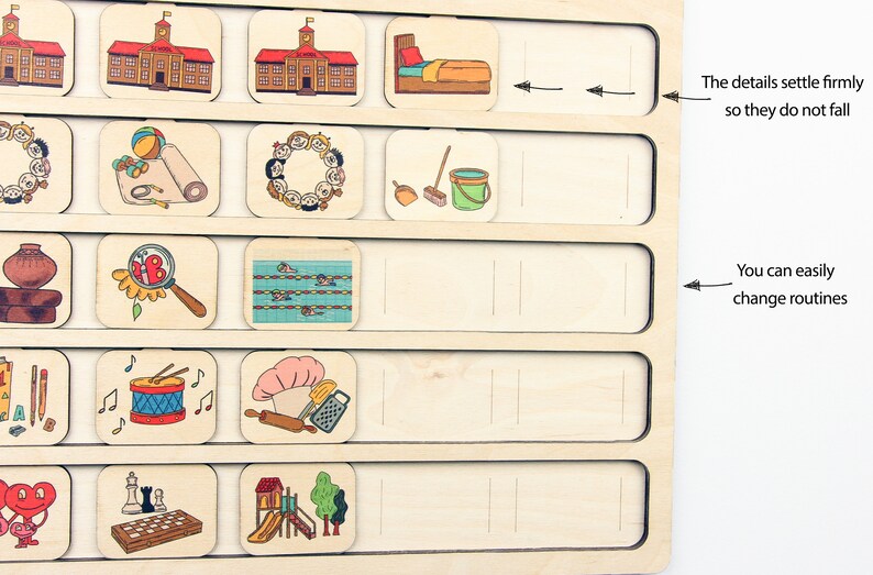 Weekly Routine Tracker Visual Schedule Routine Chart for - Etsy