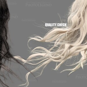 REAL HAIR OVERLAYS Vol. 2 - Etsy