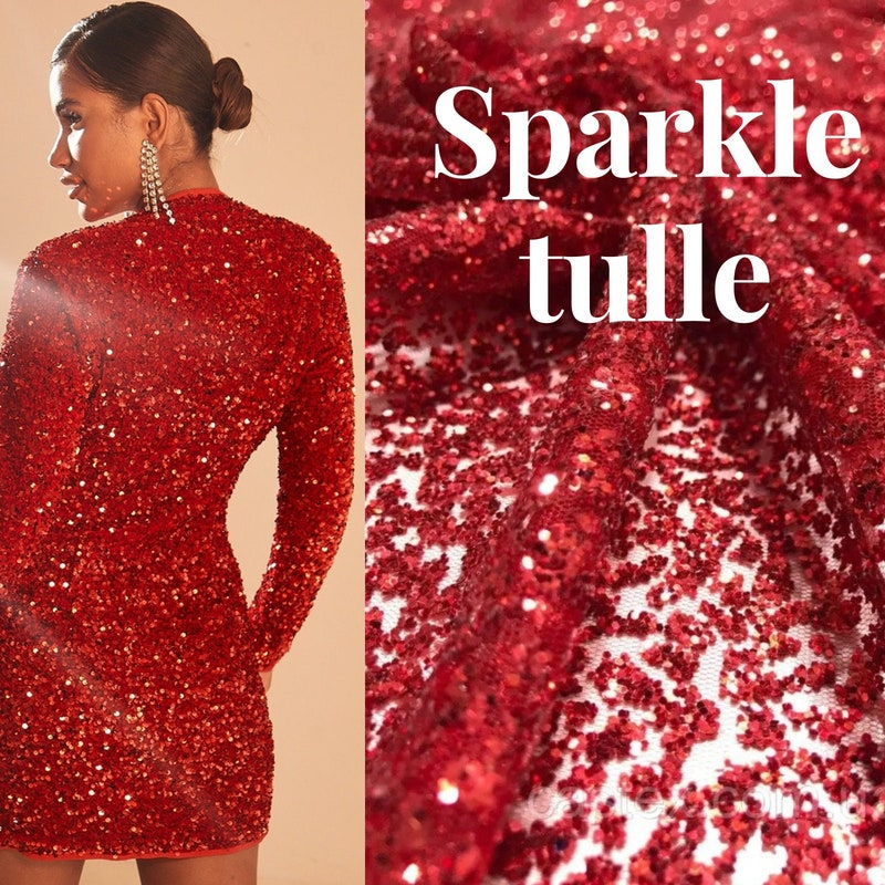 Red Glitter Sparkle - Etsy