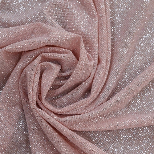 Sparkle Glitter Fabric by Yard Ivory Glued Glitter Lace | Etsy