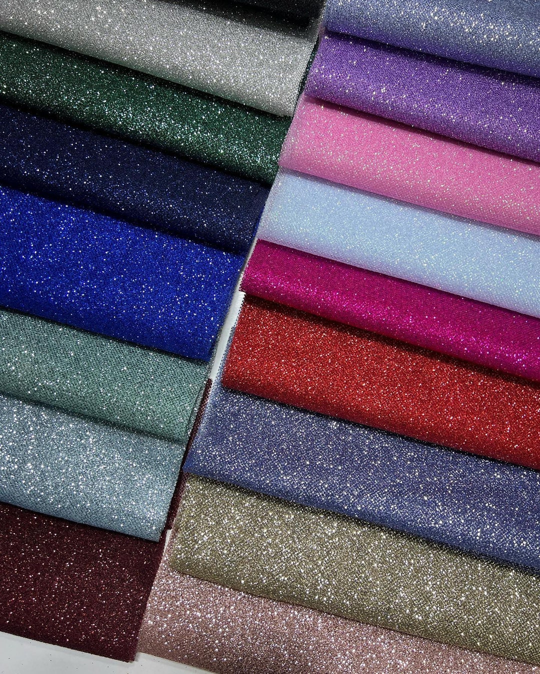 Glitter Fabric by the Yard Ivory Glued Glitter Lace Fabric White ...