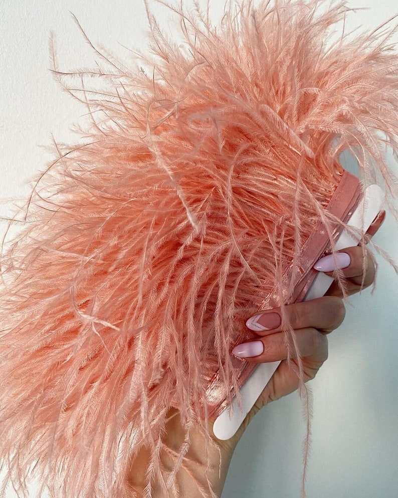 Feathers TRIM Ostrich Feathers Feather Trim Craft Feathers - Etsy